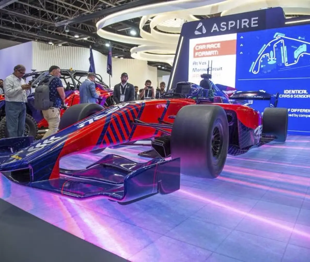 ASPIRE’s A2RL Debuts Autonomous Racing Car in Abu Dhabi