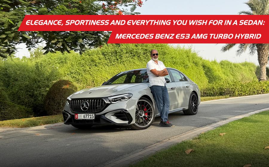 Discover the All New Mercedes E53 AMG Turbo Hybrid Power