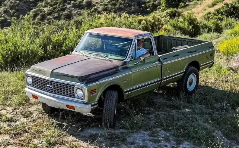Rusty 1970 Chevy C20 Gets Modern Silverado Heart by Icon Mot