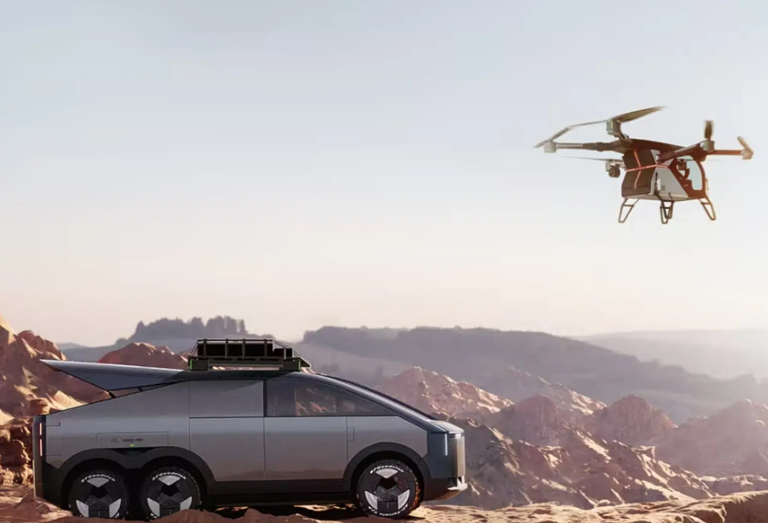 ARIDGE lands historic flying car deal in the Middle East