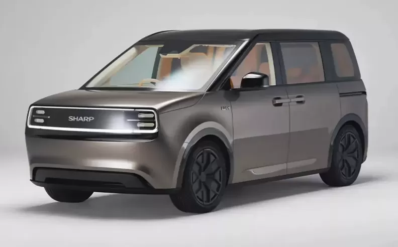 Sharp LDK Plus Japan Electric Van with Smart Home Features