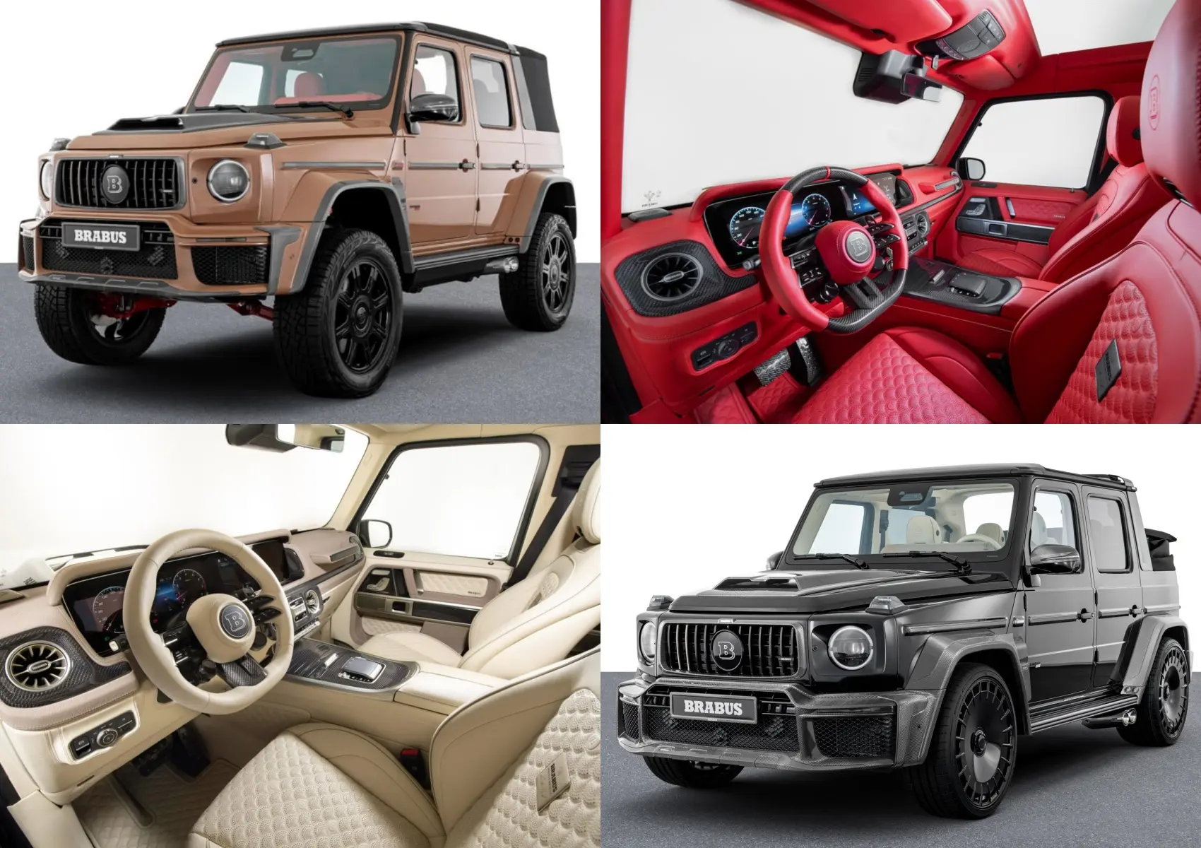 BRABUS 800 Cabrio and XL 800 Cabrio Luxury Supercars