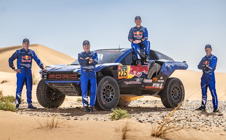 Ford Racing Dakar Rally 2026: Largest Raptor Effort
