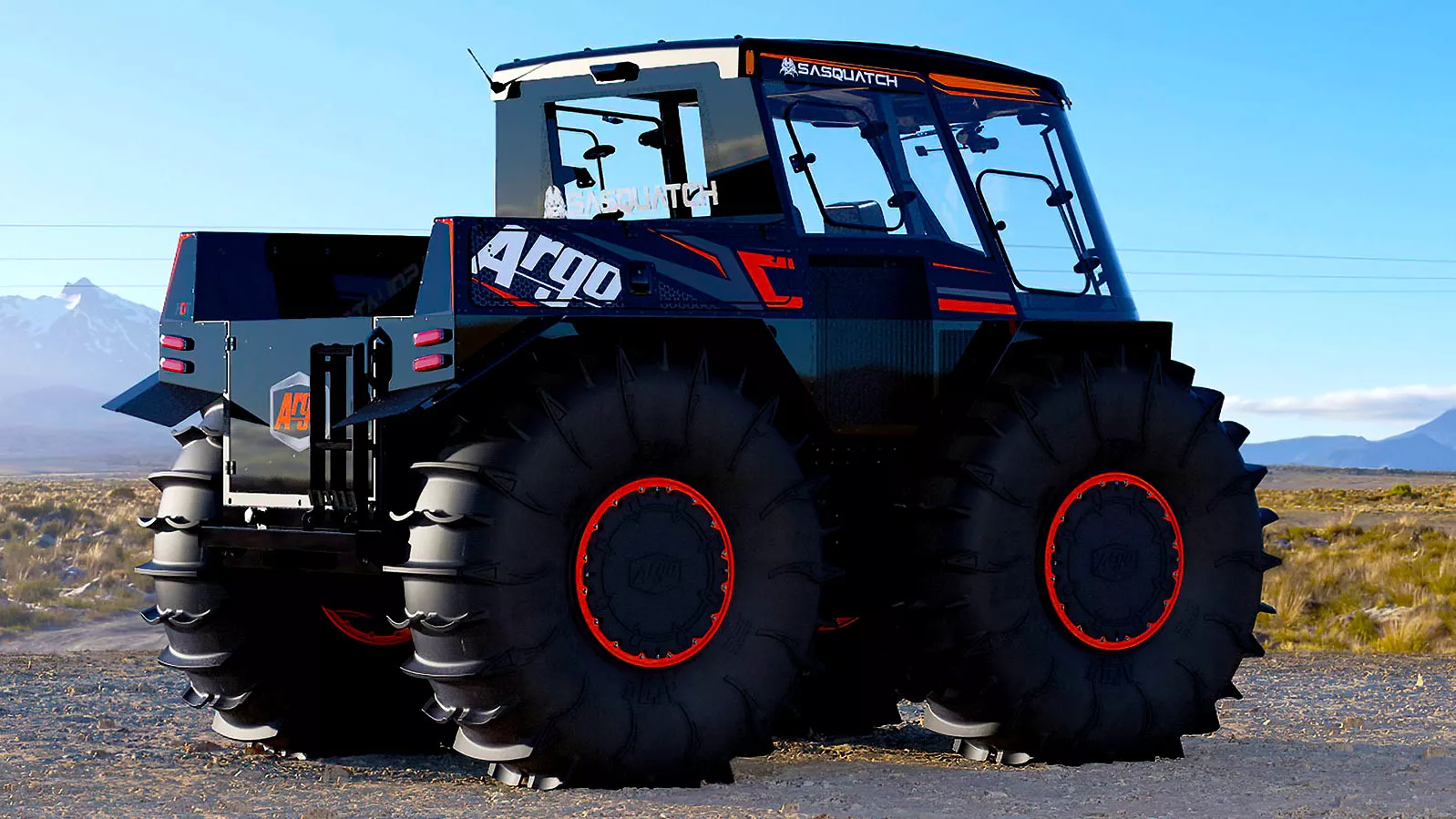 Sasquatch XTX Off Road Truck: Canadian Amphibious Pickup for